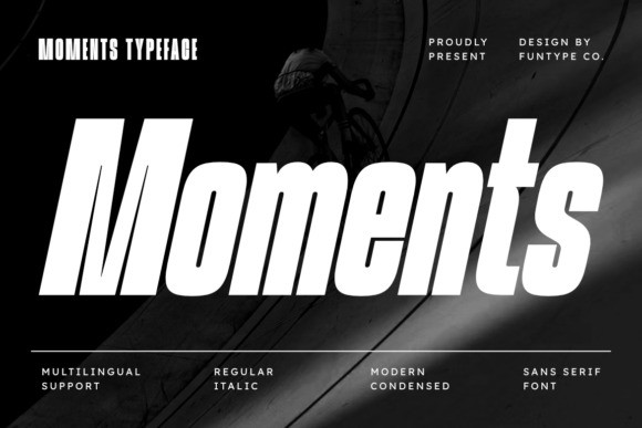 Moments Sans Serif Font - Free Font