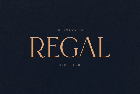 Regal Serif Font - Free Font