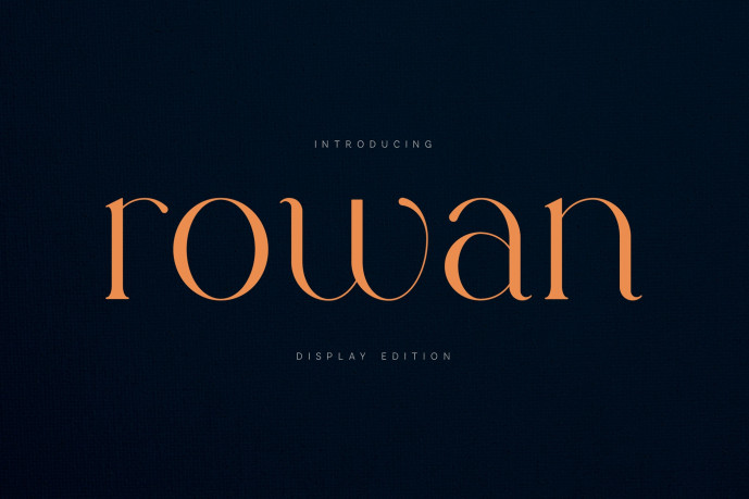 Rowan – Display Serif Font - Free Font