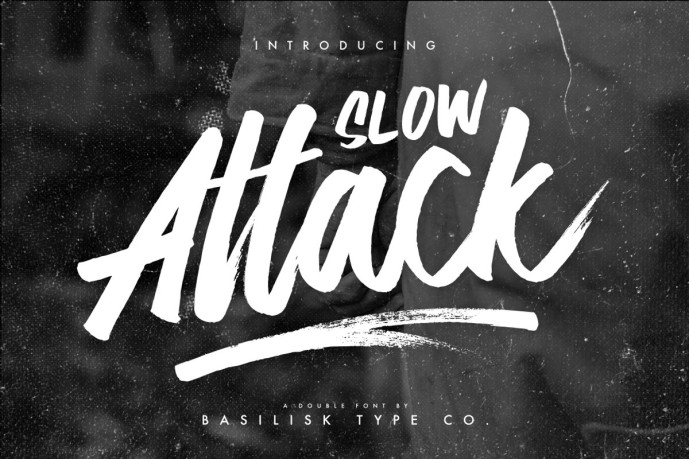 Slow Attack Font - Free Font