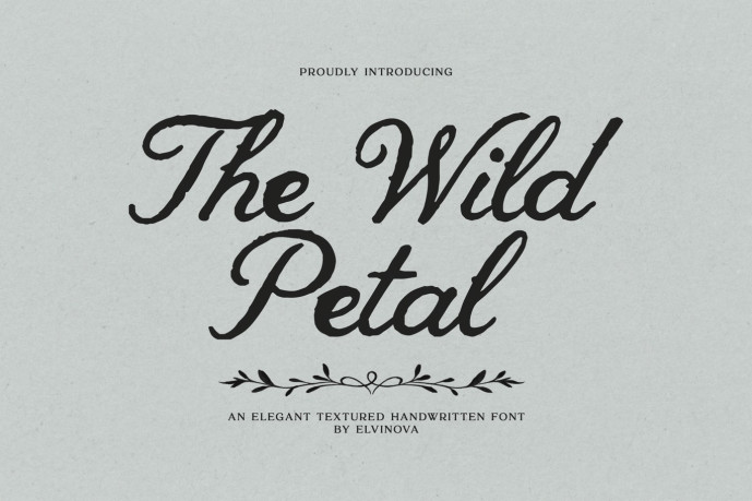 The Wild Petal Font - Free Font