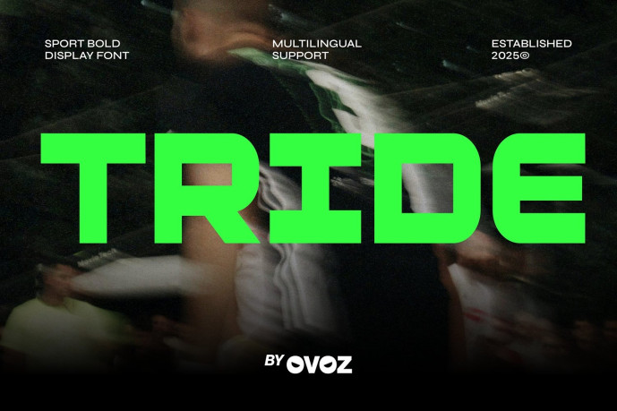 Tride Font - Free Font
