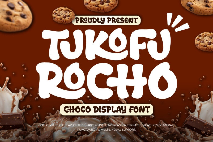 Tukofu Rocho - Choco Display Font - Free Font