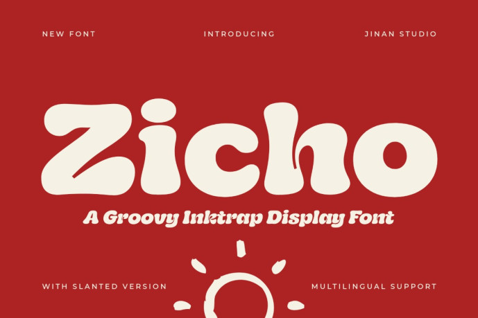 Zicho Display Font - Free Font