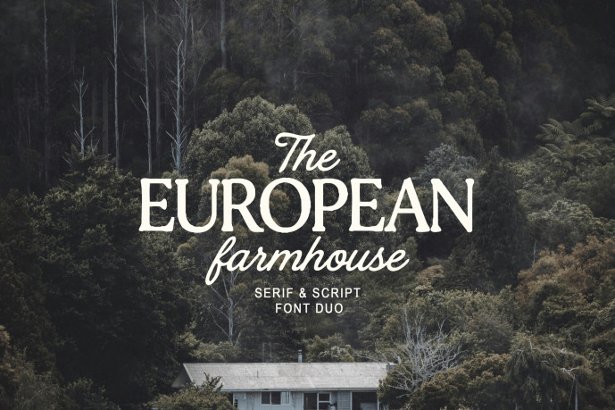 European Farmhouse Font Duo - Free Font
