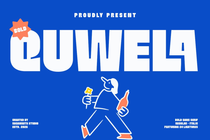 Quwela Font - Free Font