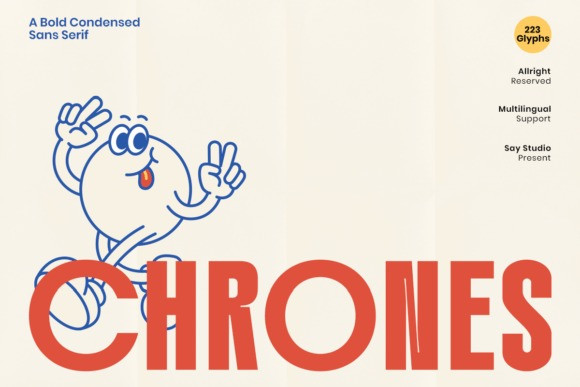 Chrones Font - Free Font