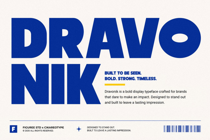 Dravonik Font - Free Font