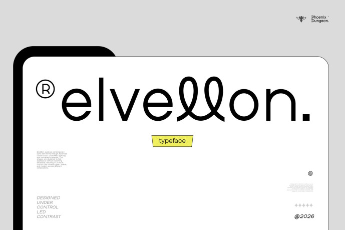 Elvellon Font Family - Free Font
