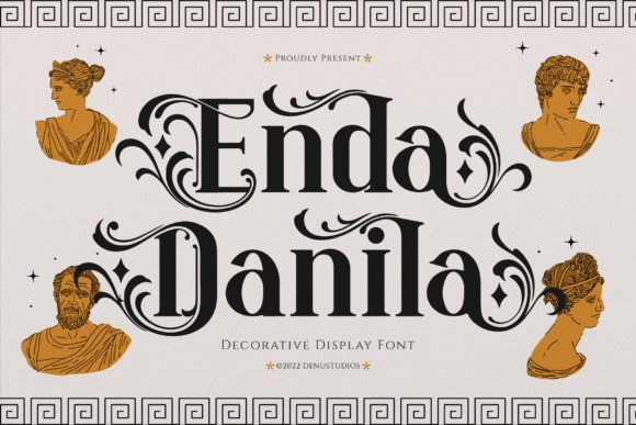 Enda Danila Font - Free Font