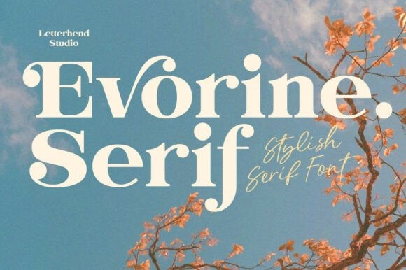 Evorine Serif Font - Free Font