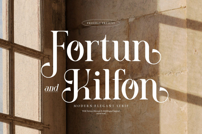 Fortun Kilfon Font - Free Font