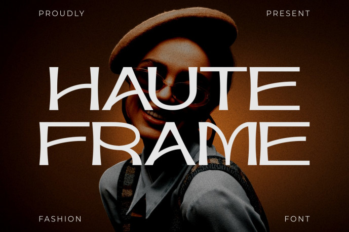 Haute Frame Font - Free Font