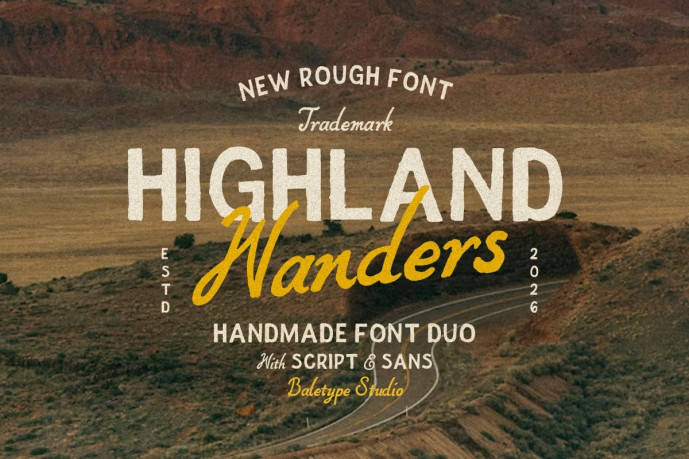 Highland Wanders Font - Free Font