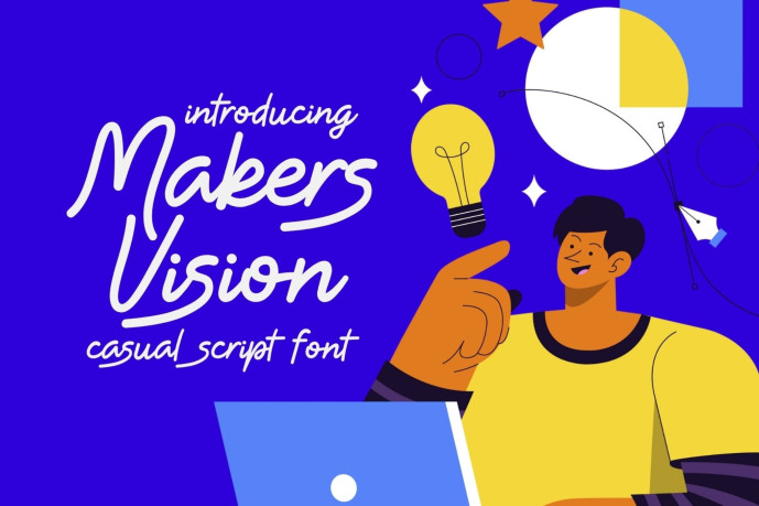 Makers Vision Font - Free Font