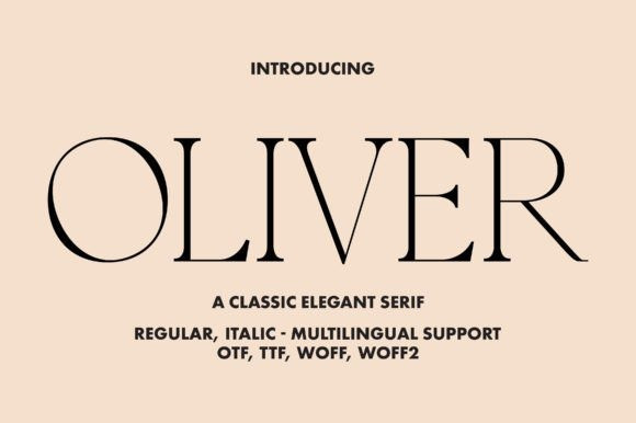 Oliver Serif Font - Free Font