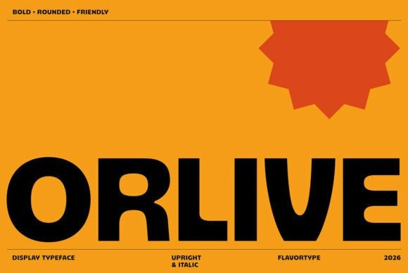 Orlive Font - Free Font