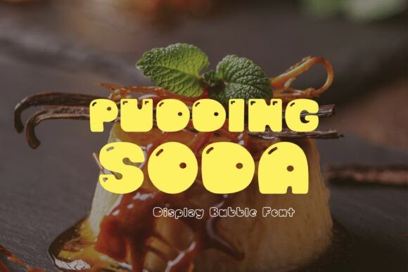 Pudding Soda Font - Free Font