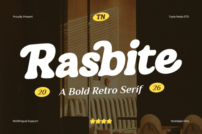 Rasbit Display Font - Free Font