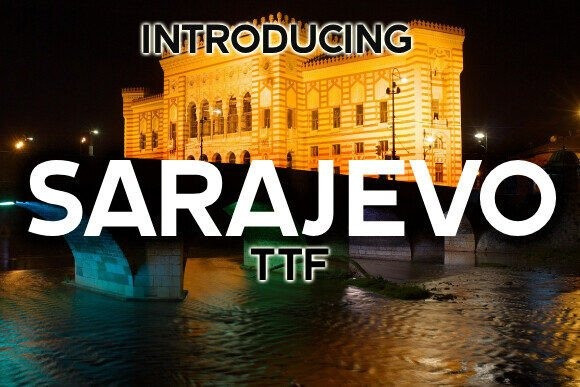 Sarajevo Font - Free Font