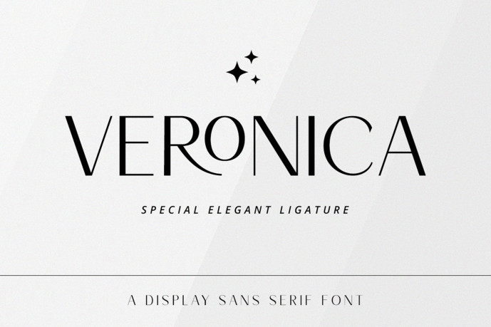 Veronica Sans Serif Font - Free Font