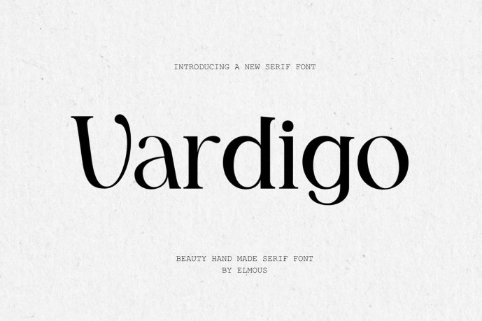 Vardigo - Beauty Elegant Font - Free Font