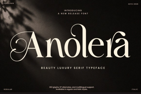 Anolera Font - Free Font