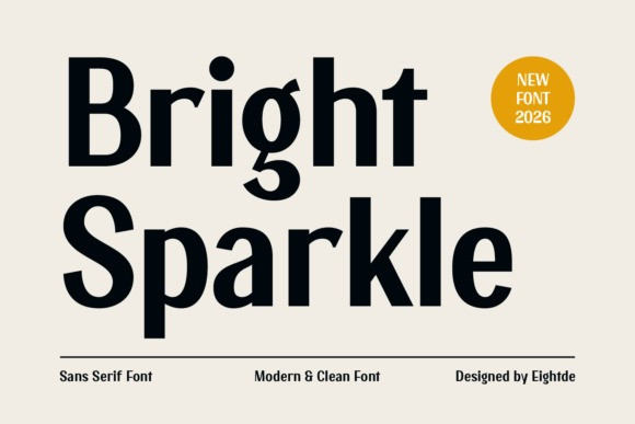 Bright Sparkle Font - Free Font