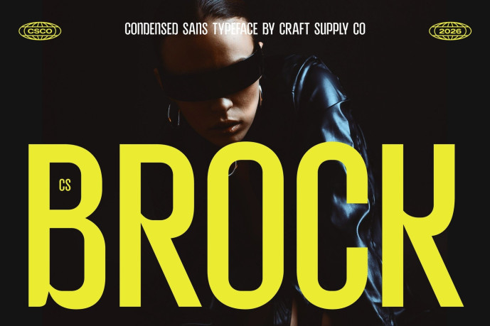 Brock Font - Free Font
