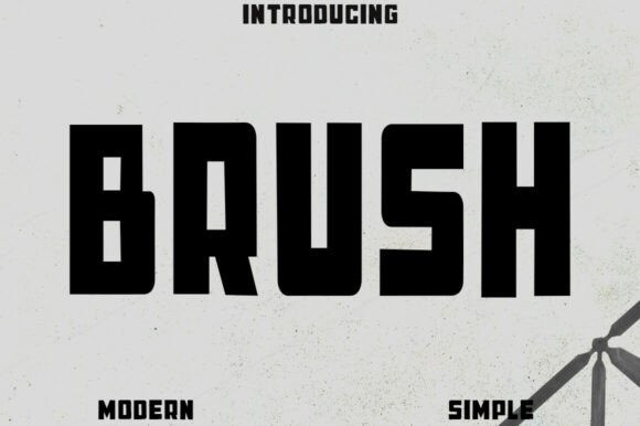 Brush Font - Free Font