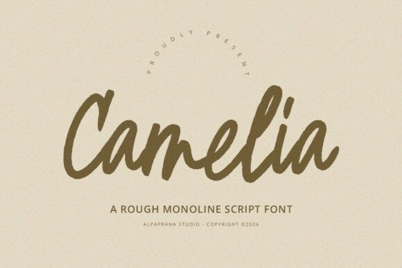 Camelia Script Typeface - Free Font