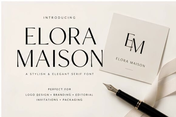 Elora Maison Font - Free Font