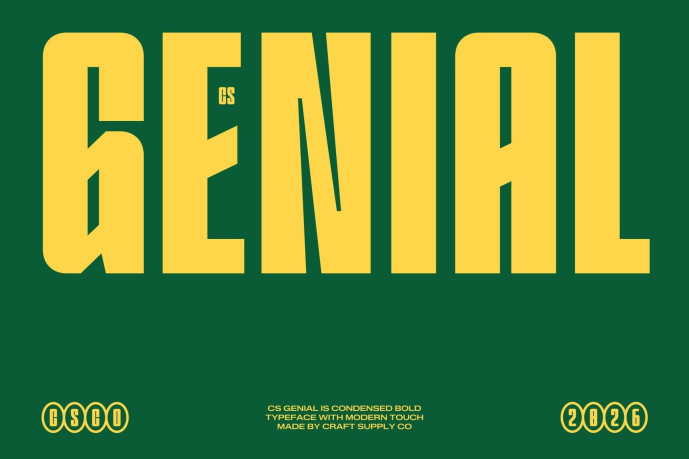 Genial Font - Free Font
