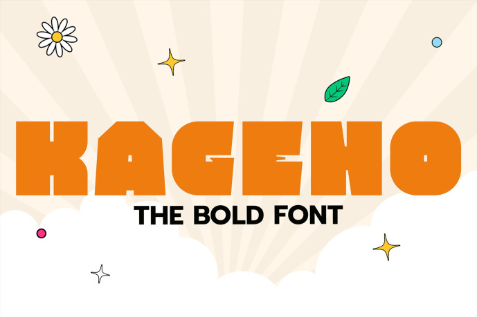 Kageno Font - Free Font