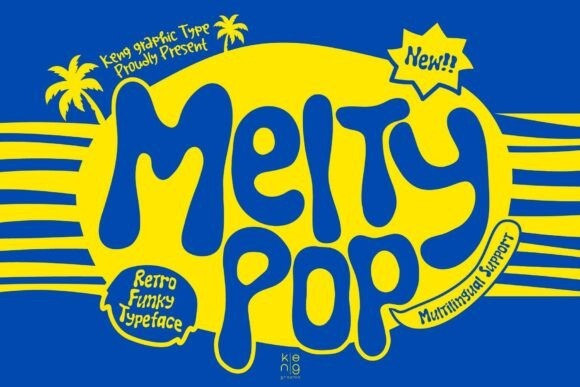 Melty Pop Font - Free Font