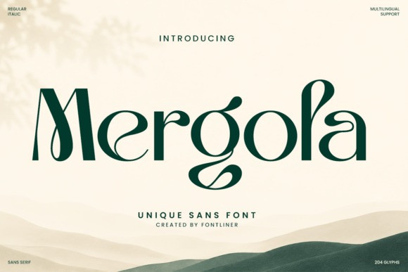 Mergola Font - Free Font