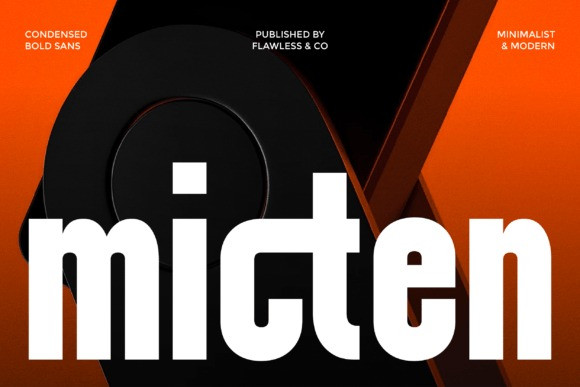 Micten Font - Free Font