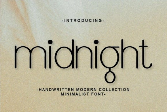 Midnight Type - Free Font