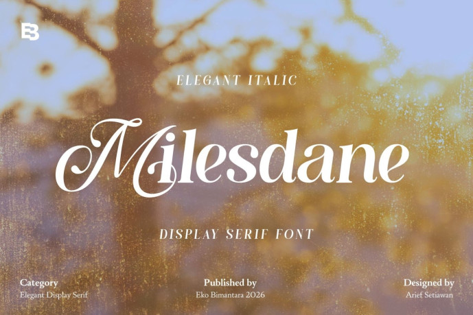 Milesdane Font - Free Font