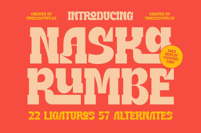 Naska Rumbe Font - Free Font
