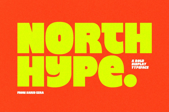 North Hype Font - Free Font