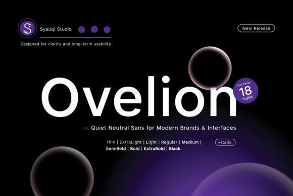 Ovelion Font - Free Font