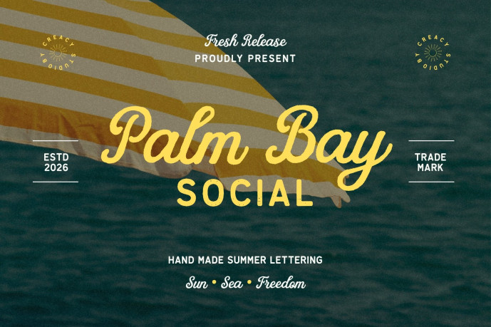 Palm Bay Font Duo - Free Font