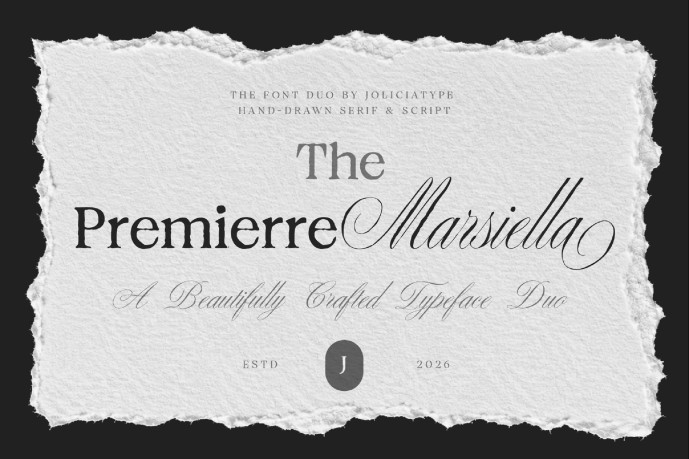 Premierre Marsiella Font Duo - Free Font