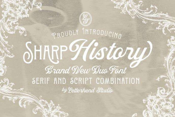 Sharp History Font - Free Font
