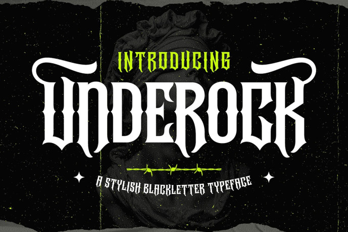Underock Blackletter Font - Free Font