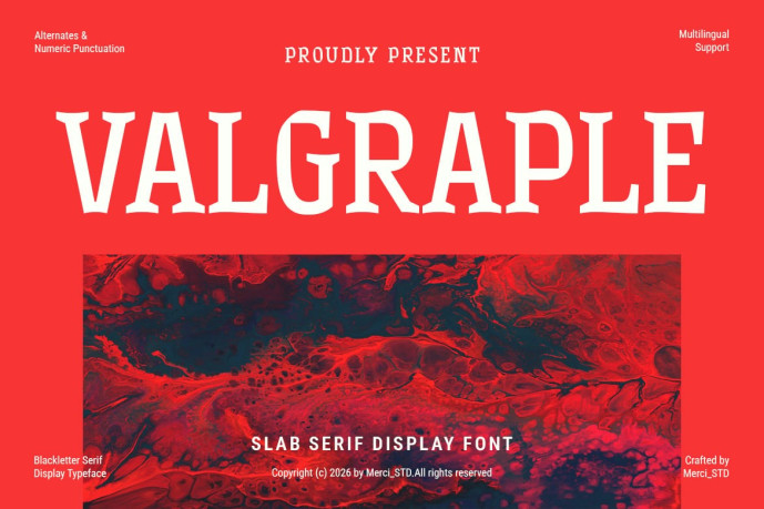 Valgraple Font - Free Font