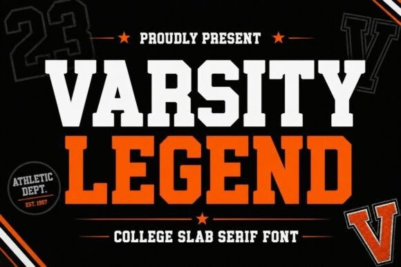 Varsity Legend Font - Free Font