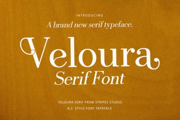 Veloura Serif Font - Free Font