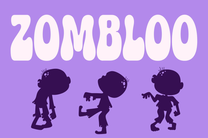 Zombloo Display Font - Free Font